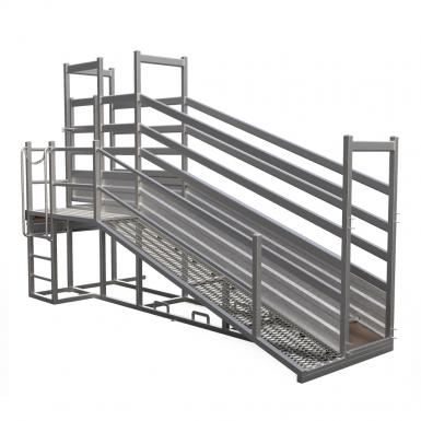 CattleKing® Deluxe Ramp Left Hand | Metalcorp