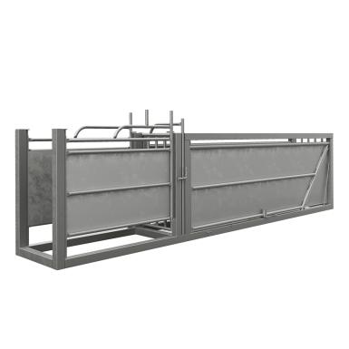 SheepKing® Drafting V Race with Throw Down Gate | Metalcorp