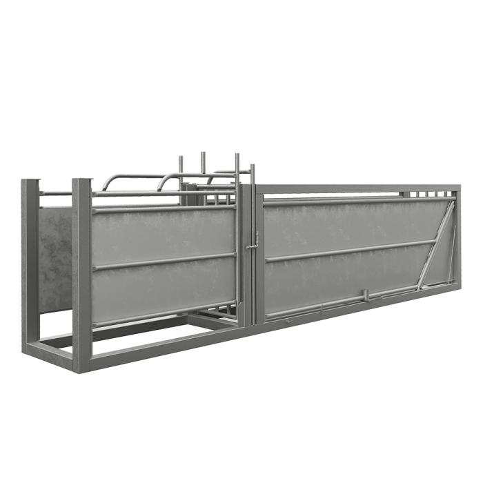 SheepKing® Drafting V Race with Throw Down Gate | Metalcorp